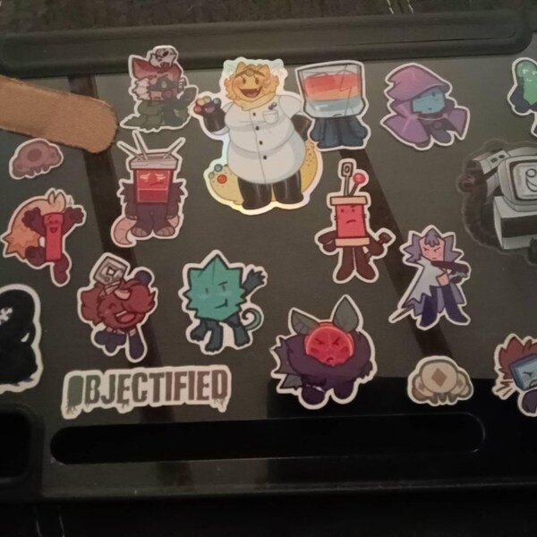 Fuzzball + Sharps Sticker Pack - Etsy