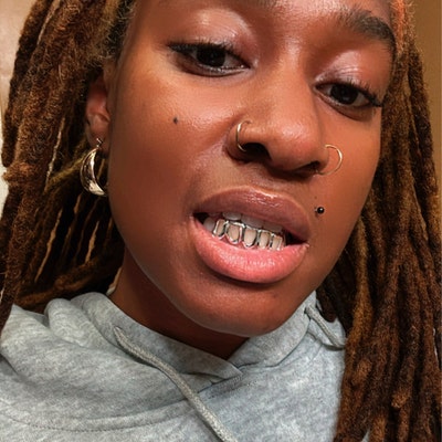 Silver Grillz 925 Sterling Silver Teeth Real Open Face Silver Grill - Etsy