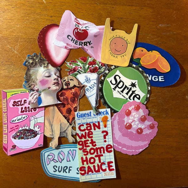 Mystery Sticker Pack,- Pinterest Aesthetic Stickers, Waterproof ...