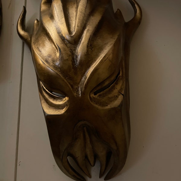Miraak Mask Inspired by Skyrim - Etsy