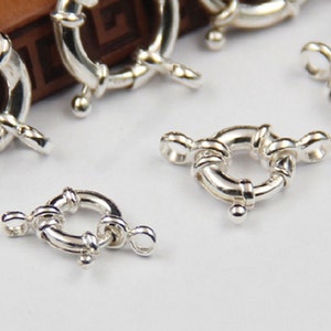 Sterling Silver Spiral Beads Round Bead Swirl Bead Tribal - Etsy