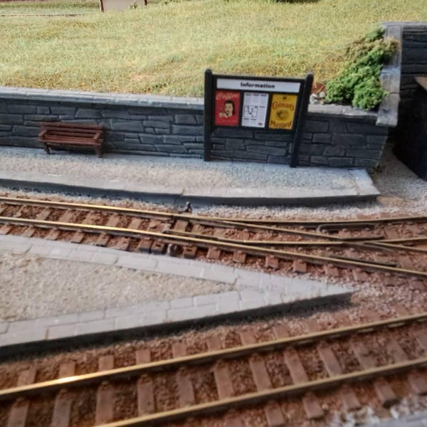 Model Railway Street Sign - OO Gauge Personalised Road Sign - 1:76 ...