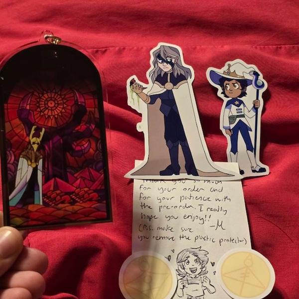 Jinx and Isha Keychains - Arcane - Etsy