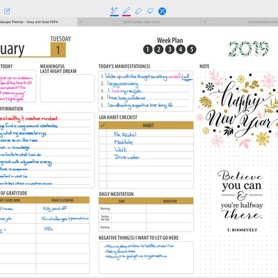 The Versatile Planner Undated All-round Planner for Your Work and ...