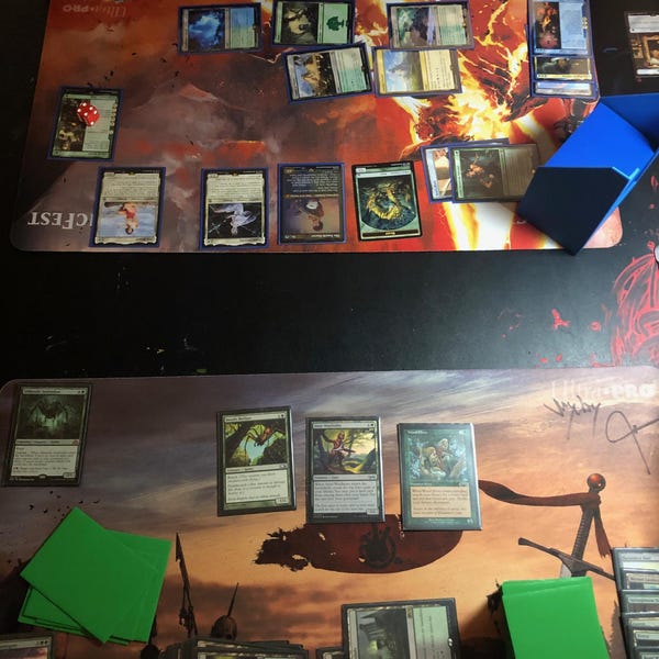 MTG Deck Stand With Token Slot - Card Caddy for Commander Decks - Etsy