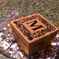 Personalized Anniversary Wooden Block Custom Name Memorial - Etsy