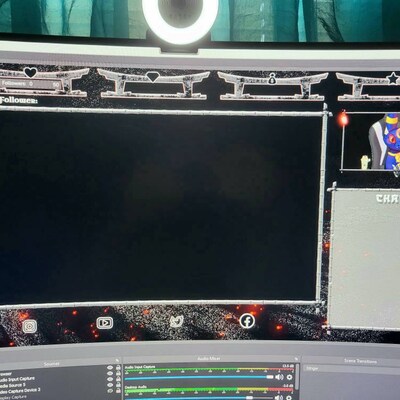 Vtuber Pokemon Umbreon Eeveelution Fully Body/fully Rigged Live2d ...