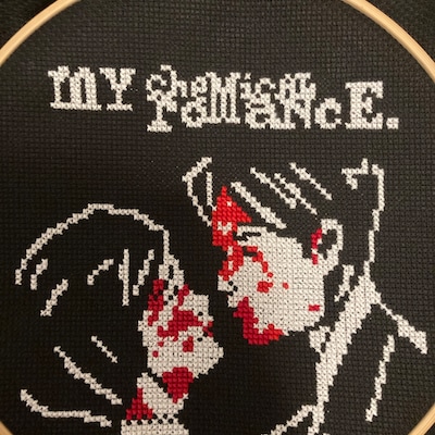 Revenge MCR Emo My Chemical Romance Cross Stitch Pattern - Etsy
