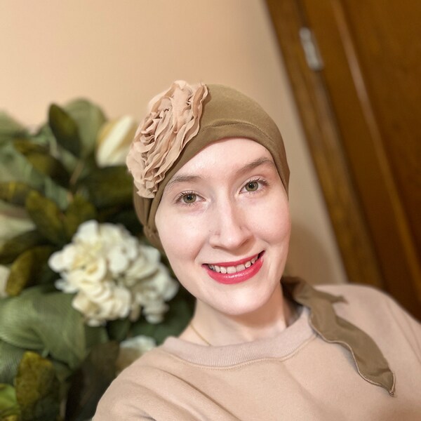 White or Ivory Head Covering | Lace Vintage Style Pre Tied Hair Wrap Scarf for Christian and ...