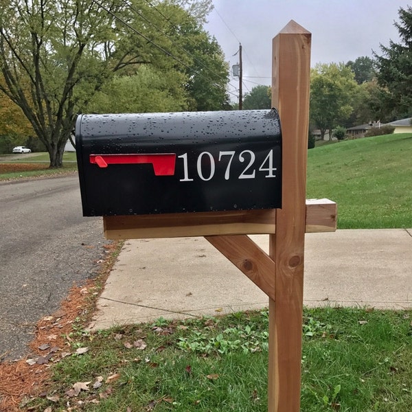 3" House Numbers Modern Mailbox Decals Address Sign Front Door Decor ...