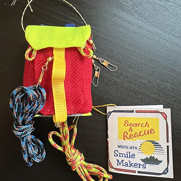 Ski Adventure Backpack - Magnet/ Ornament Decoration - Etsy