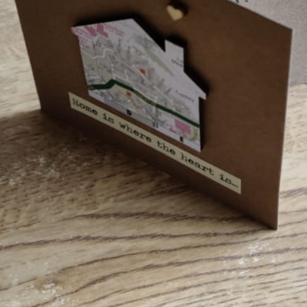 Handmade New Home Card - Etsy UK