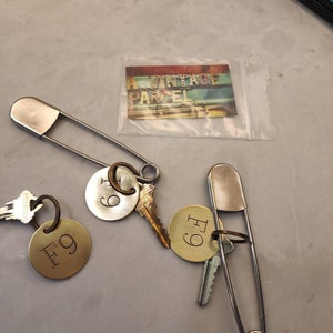 Brass Laundry Pin Set Locker Basket Pins Numbered Pin - Etsy