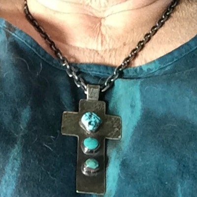 Thick Heavy Chain Necklace Oxidized Sterling Silver Chain Link Necklace ...