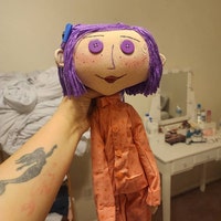 Coraline the Other Mother Doll Beldam Witch Version Handmade Doll ...