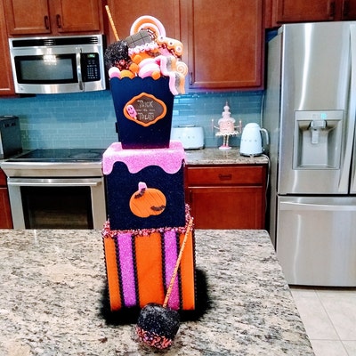 Giant Fake Bat Ice Cream Cone, Halloween Decor, Halloween Prop, Photo ...