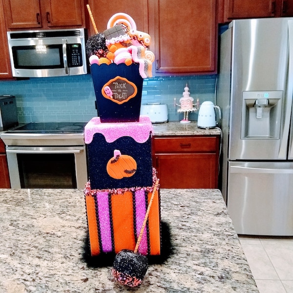 Jumbo Ghost Popsicle , for Wreaths, Halloween Decor, and Holiday Trees ...