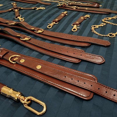 BDSM Hogtie Bondage Hogtie 4 Way Restraint Genuine - Etsy