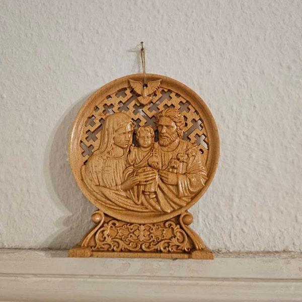 Sacred Heart of Jesus and Immaculate Heart of Mary Wall Art Wooden ...