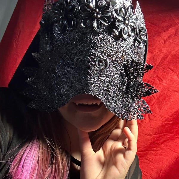 Renaissance Gothic Crown, Witch Headpiece, Gothic Wedding Tiara - Etsy