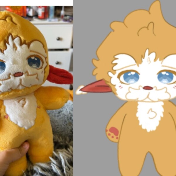Customized 10/20//30/40cm Plush Doll Clothes Commissions,oc Clothes,handmade Doll Clothes,plush ...