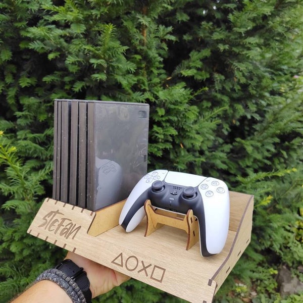 Game Holder - Controller Holder - Play Station Stand - Dvd Dolder - PS ...