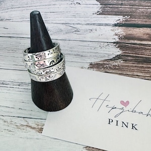 Set of Seven Round Perspex Ring Holders, Retail Ring Display Stands ...