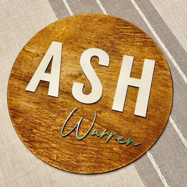 Custom MARKET Signage | 3D Round Sign W/ Canopy Tent Hanging Bracket ...