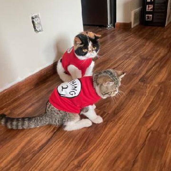 Matching Cat Tank Tops Funny Matching Cat Shirts, Matching Cat Outfit ...