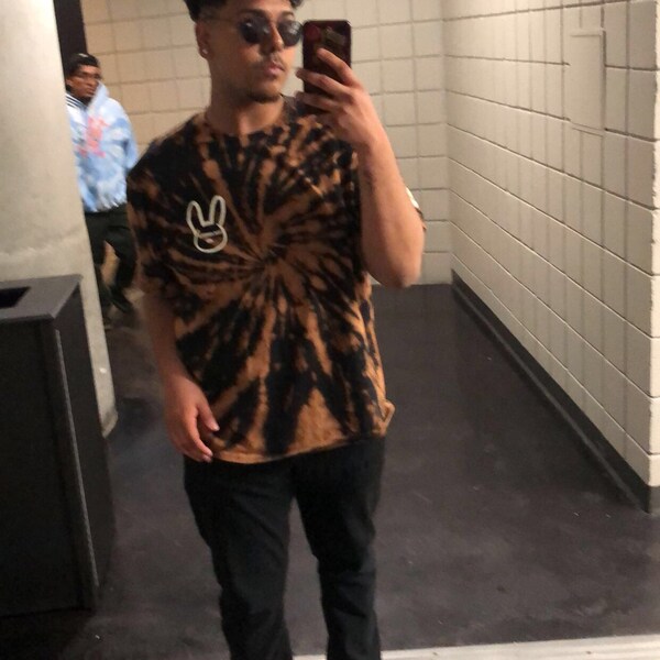 Bad Bunny Reflective Bleached Shirt, Fast Shipping, Un Verano Sin Ti ...