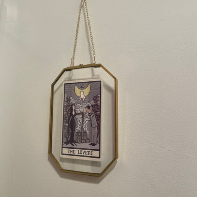 The Lovers VI Tarot Card Art Hand-cut Art Card Mounted on 5x7 Backing ...