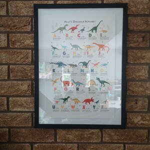 Dinosaur Alphabet Print, Toddler Room Decor, Classroom Decor, Perfect ...