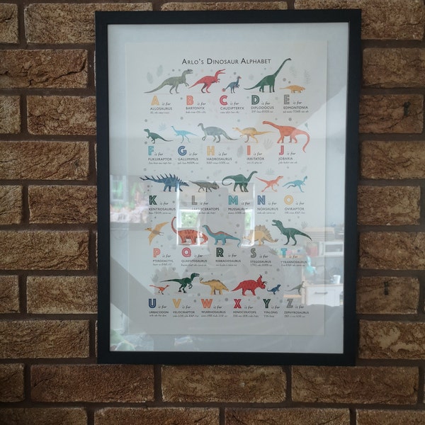 Dinosaur Alphabet Print, Toddler Room Decor, Classroom Decor, Perfect ...