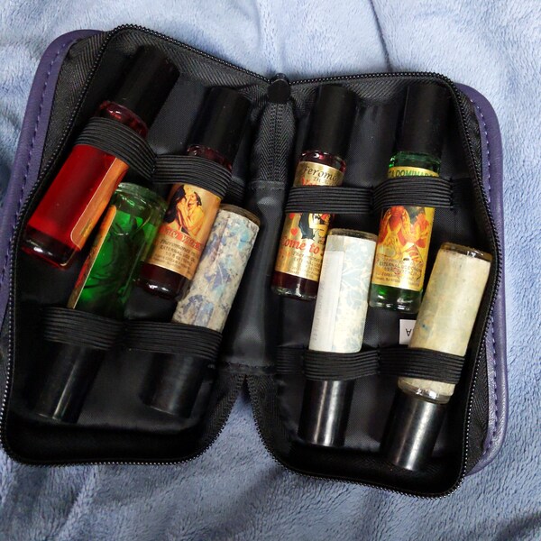 Essential Oil Soft-sided Carrying Case, 5-15ml, 10-bottle, Solid, Coral ...