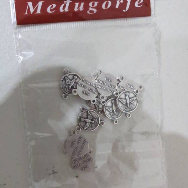 Divine Mercy Chaplet Rosary St. Faustina Kowalska Red White Beads ...