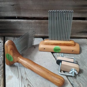 Hackle and Carding Comb. wool comb and blending hackle set 2 | Etsy