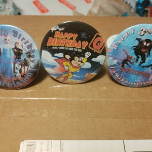 Custom Pin Back Buttons and Badges - Etsy