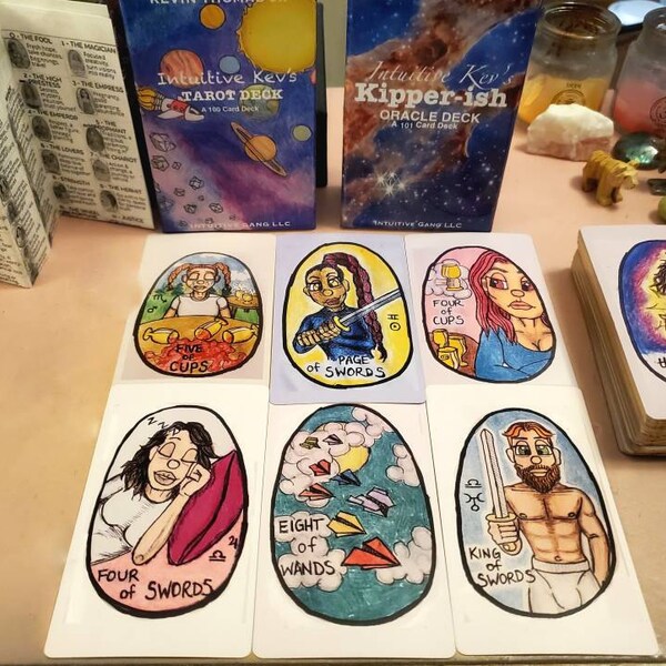 Intuitive Kevs Tarot Deck - Etsy