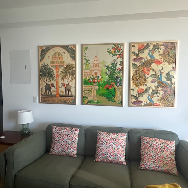Dinner Party Food Print, Retro Food Art, Vintage Kitchen Poster ...