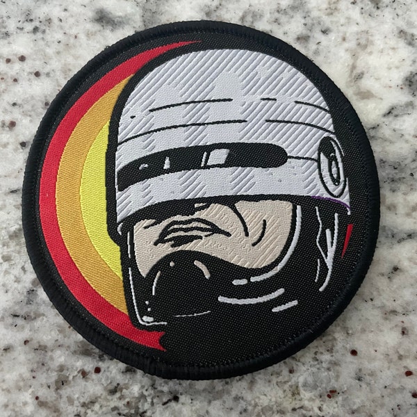 PATCH - Robocop (woven, Iron-on) - Horror, Sci-fi, Movie, Cult, Robo ...