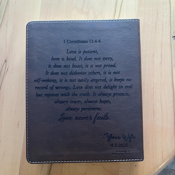 Custom ESV Pocket Bible Small Bible Custom Bible Engraved English ...