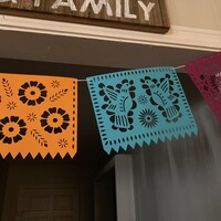 Papel Picado Clipart, Cut Files, Printable Mexican Banners Clip Art ...