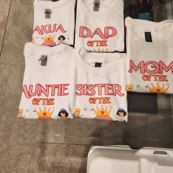 Princess Birthday Shirt , Princess Birthday Shirts, Princess Custom Shirt , Frozen Personalized ...