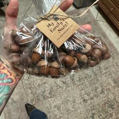 SMALL Real Acorns Natural Acorns Rustic Decor Thanksgiving Decor Table ...