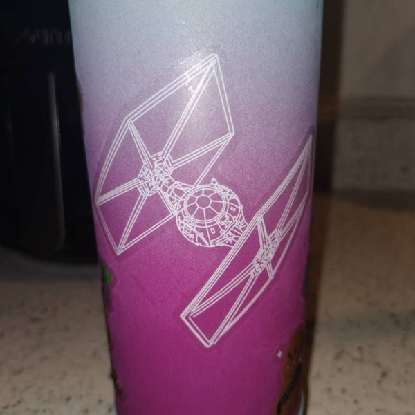 Star Wars Tie Fighter Clear Sticker | Star Wars Sticker | Disney ...