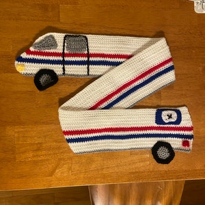 School Bus Scarf Pattern PDF PATTERN ONLY - Etsy