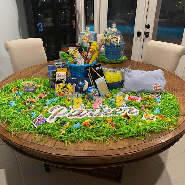 Hebrew Candy Dish, 8.5h, Candy Dish Name Tray, Fillable Letters, Candy ...