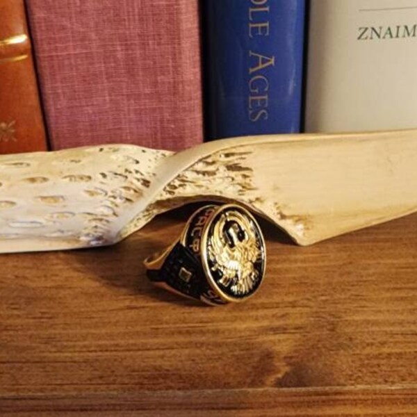 Duke Leto Atreides Dune Signet Ring - Fan Recreation Replica - Gold ...