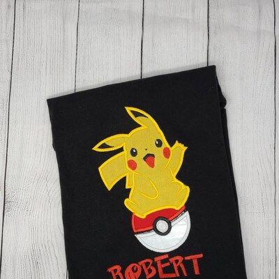 Pokemon Go Applique Design - Etsy