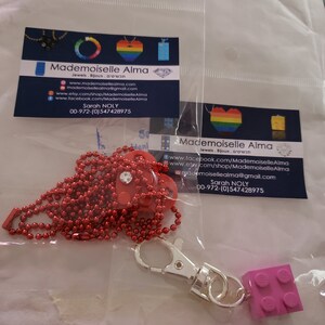 Dark Pink LEGO® brick 2x2 with a 'Diamond' color | Etsy